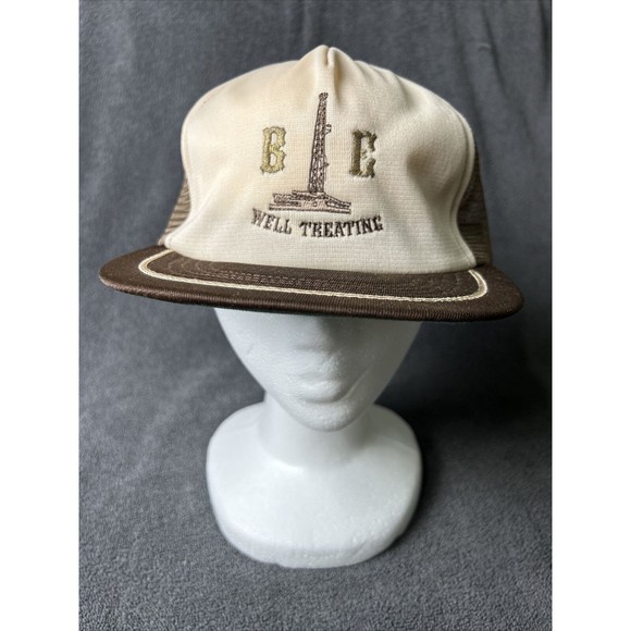 Unbranded | Accessories | Vintage Snapback Mesh Trucker Hat Oilfield ...